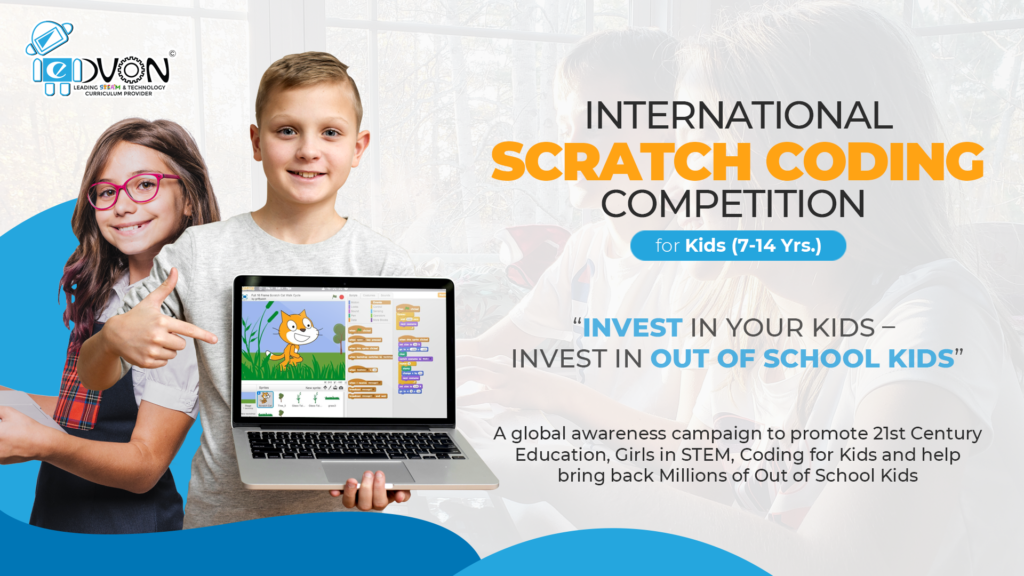 International Scratch Coding Competition for Kids 7-14 Yrs. Old | EDVON